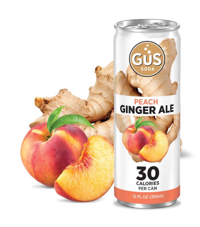 Ginger Ale - GuS Soda - Less Sugar • Not Too Sweet