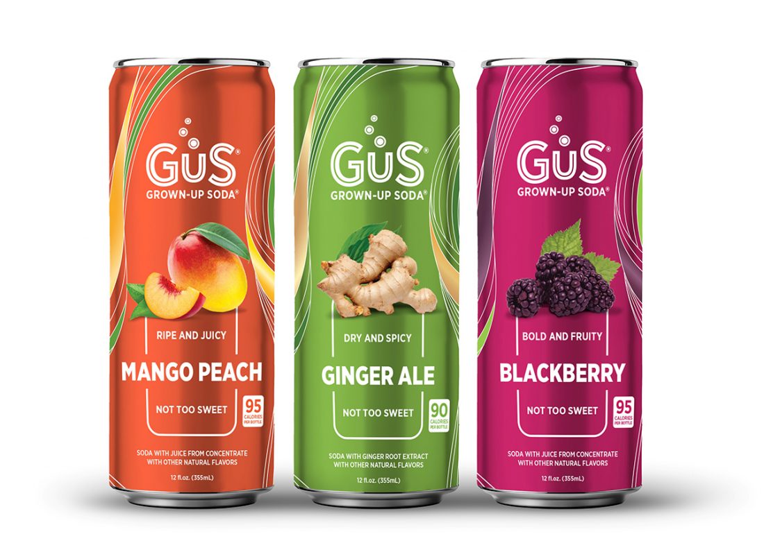 GuS Soda Adds New Slim Cans to its Craft Soda Line-up - GuS Soda - Less ...
