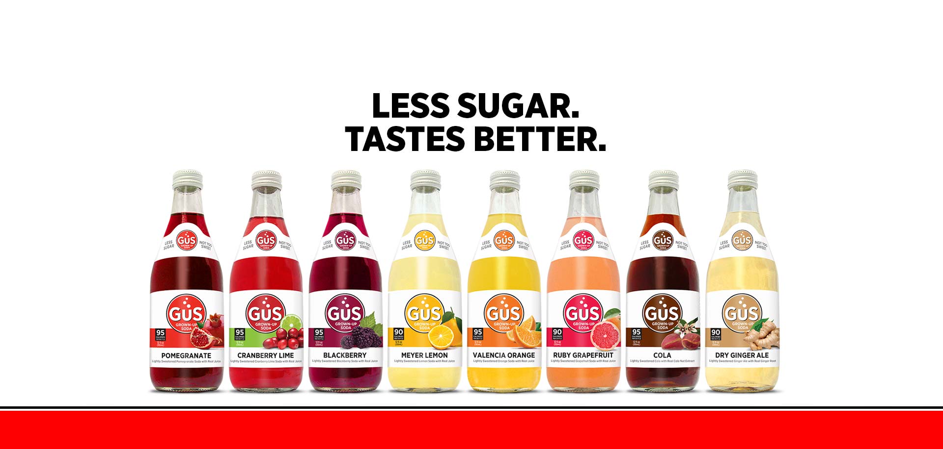 GuS Soda – Less Sugar • Not Too Sweet – GuS Soda, Crisp Taste. Clean ...