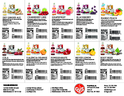 DIGITAL ASSETS – GuS Soda – Less Sugar • Not Too Sweet