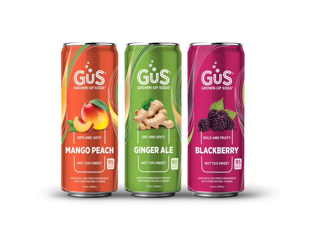 GuS Soda Adds New Slim Cans to its Craft Soda Line-up - GuS Soda - Less ...