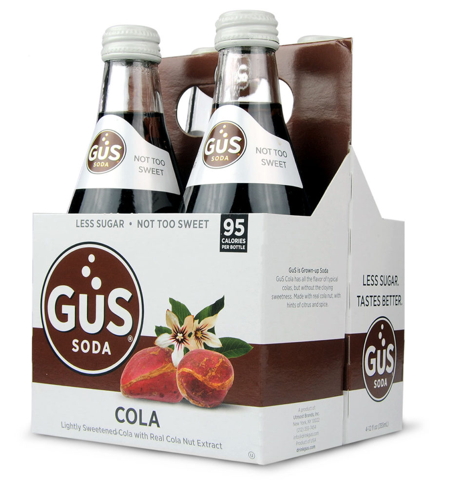 Cola - GuS Soda - Less Sugar • Not Too Sweet