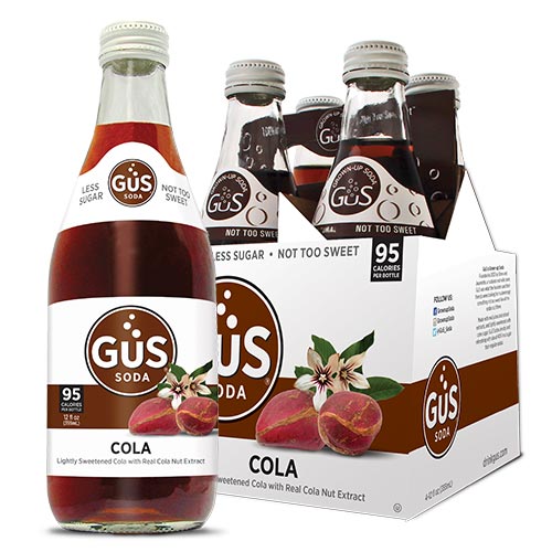 GuS Sodas – GuS Soda – Less Sugar • Not Too Sweet