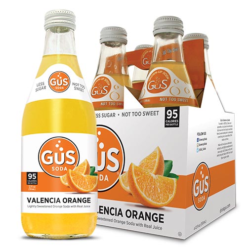 GuS Sodas – GuS Soda – Less Sugar • Not Too Sweet