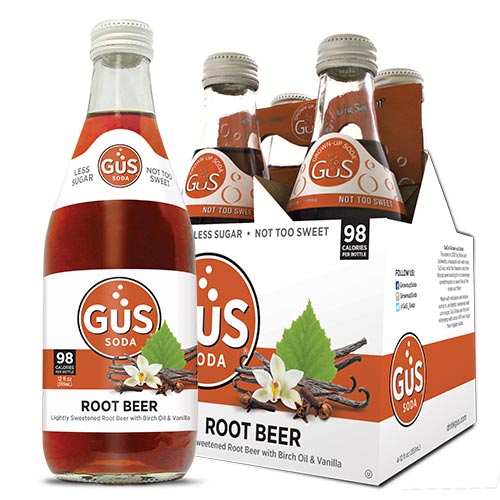 GuS Sodas – GuS Soda – Less Sugar • Not Too Sweet