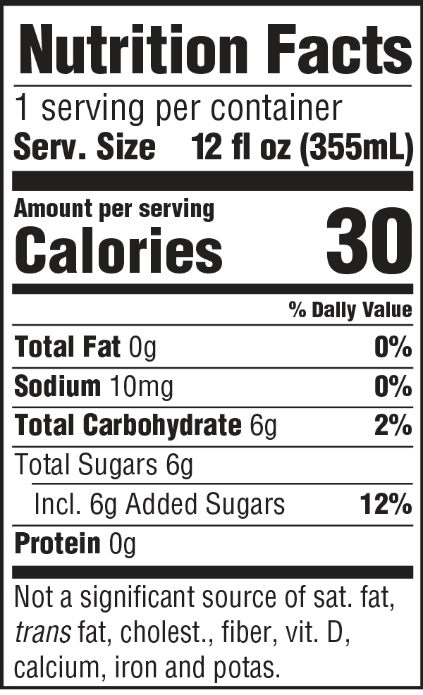 Ginger Ale - GuS Soda - Less Sugar • Not Too Sweet